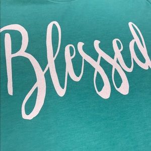Bella Canvas | Tops | Soft Bella Canvas Blessed Tshirt | Poshmark